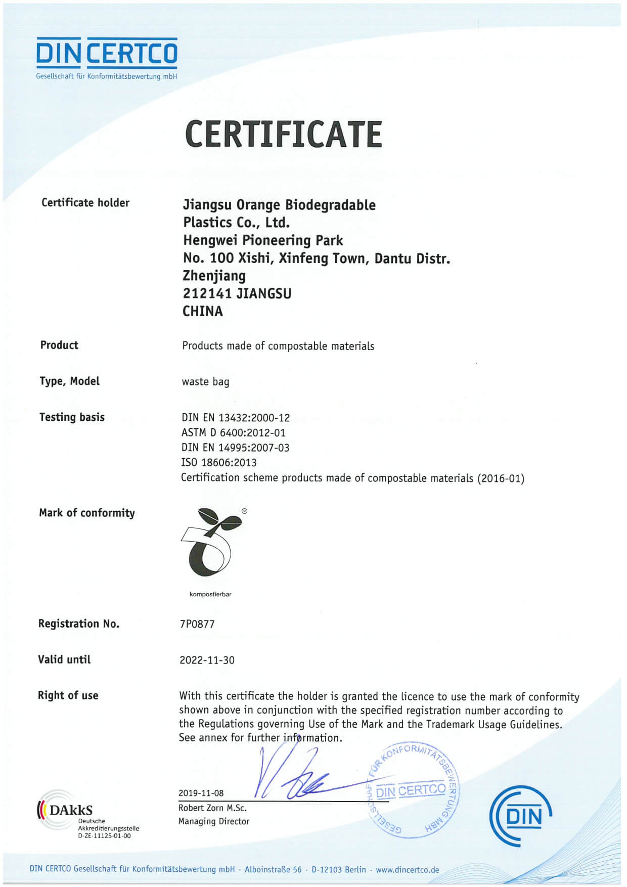 Certifications – GreenEco